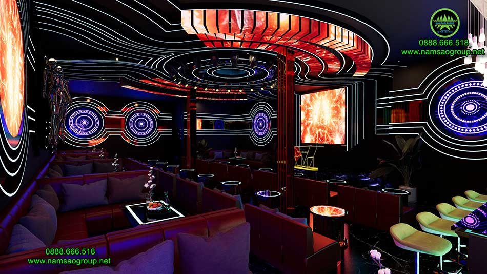 Thiết kế cafe DJ Cần Thơ - King Coffee & Lounge - NĂM SAO GROUP